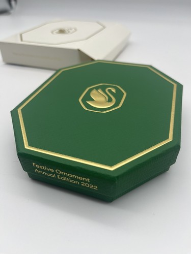 Swarovski Festive 2022 Ornament Annual Edition - Gold Tone (5634888 ...