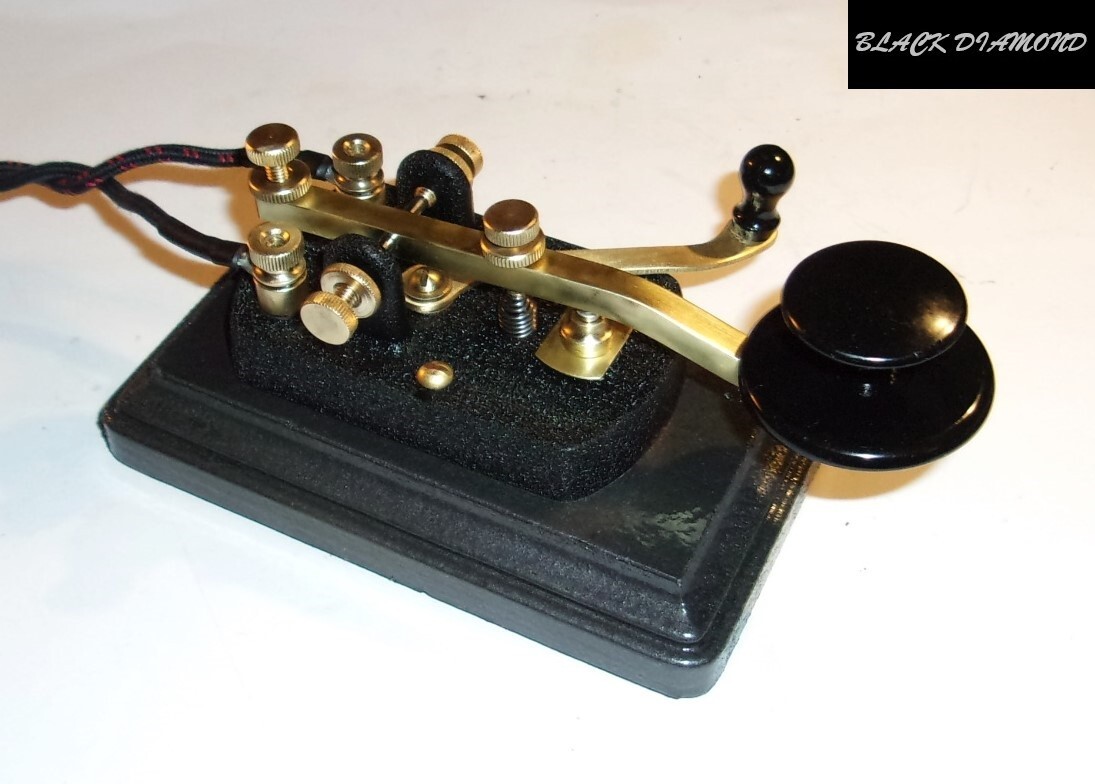 Telegraph Key CW - Wm Nye - Key with circuit closure | eBay