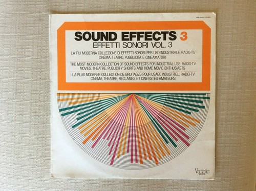 DISCO VINILE 33 GIRI SOUND EFFECTS EFFETTI SONORI VOL. 3 - VEDETTE ...
