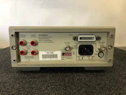 HEWLETT PACKARD 3478A MULTIMETER | eBay