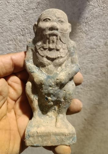 Rare Antique Ancient Egyptian God Bes Statue Symbol of Protection ...