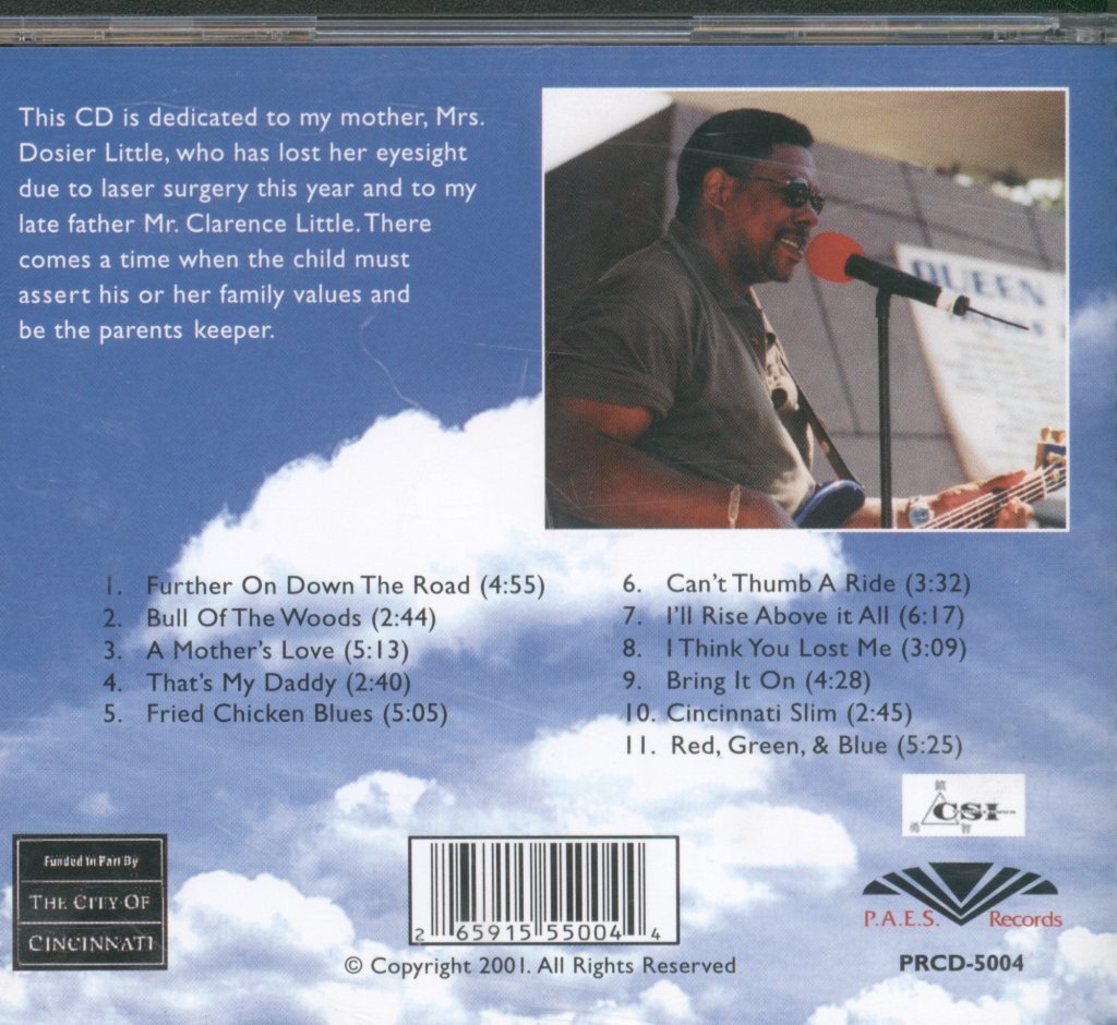 Mr. Keith Little A Mother's Love CD USA P.a.e.s. 2001 PRCD5004 | eBay