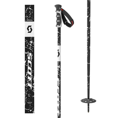 NEW SCOTT TEAM ISSUE SKI POLES FROST BLACK SIZE 46", 48", 50" & 52" | eBay