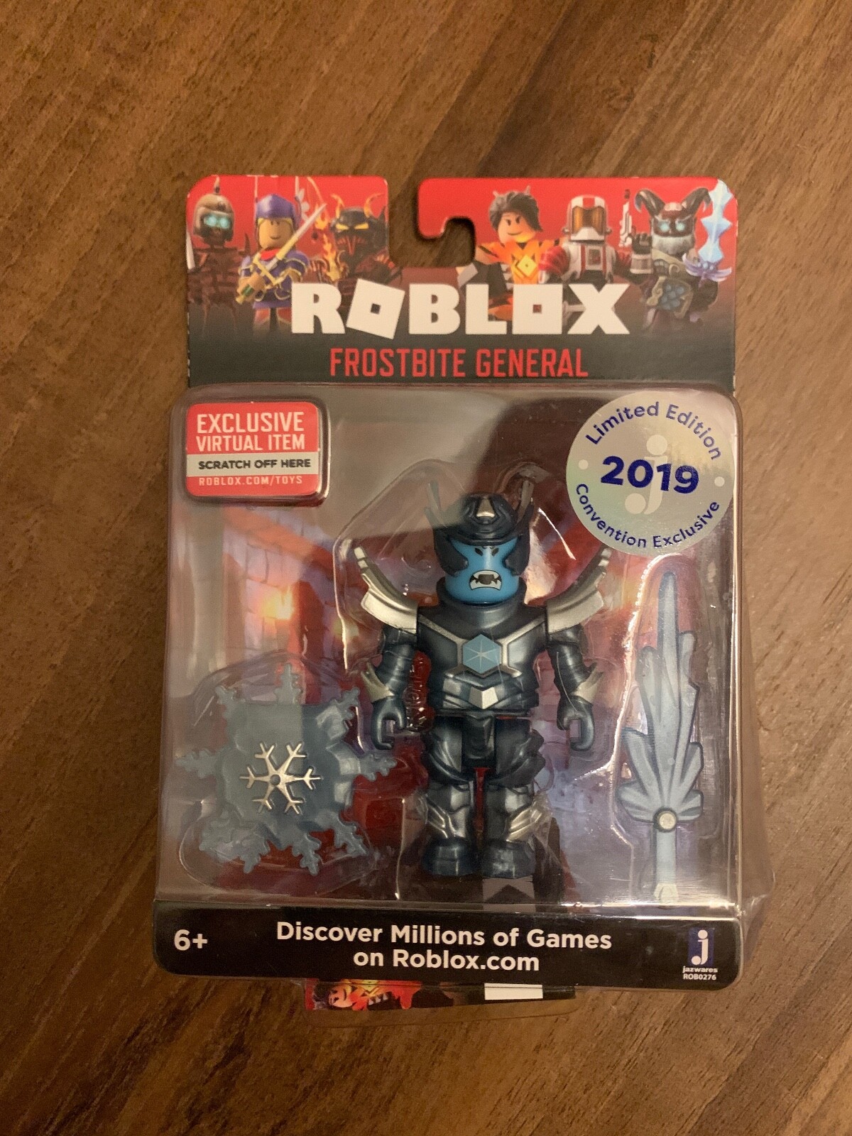 ROBLOX Frostbite General SDCC Comic Con 2019 NEW WITH CODE- Very Rare ...