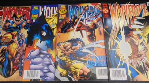 WOLVERINE #89 103 112 114 LOT OF 4 CLASSIC COVER'S NEWSSTAND ELETRA ...