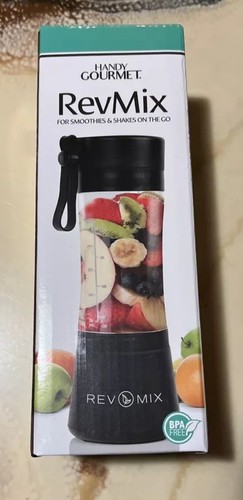 RevMix Cordless USB Rechargeable Mini Portable Blender For Smoothies ...