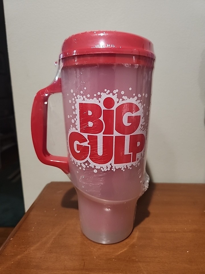 Sealed 7-Eleven Big Gulp Insulated 34 oz Fountain Cup/ Travel Mug~New ...
