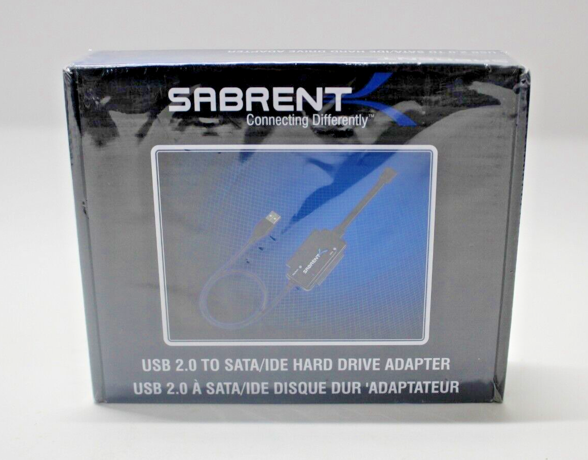 Hard Drive Adapter USB 2.0 Sabrent IDE/SATA USB-DSC5 857161001069 | eBay