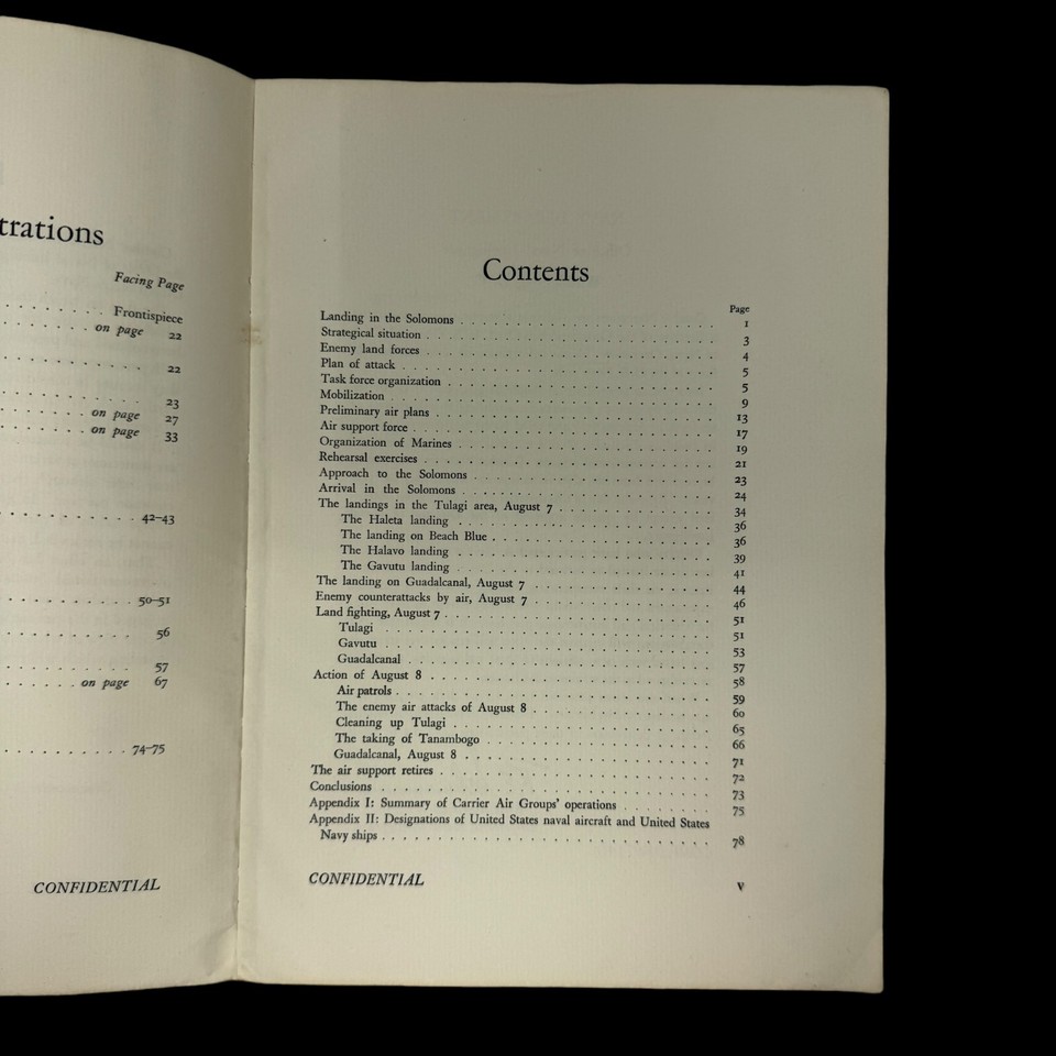 RARE! WWII 1944 Operation Watchtower Solomon Islands D-Day Guadalcanal ...