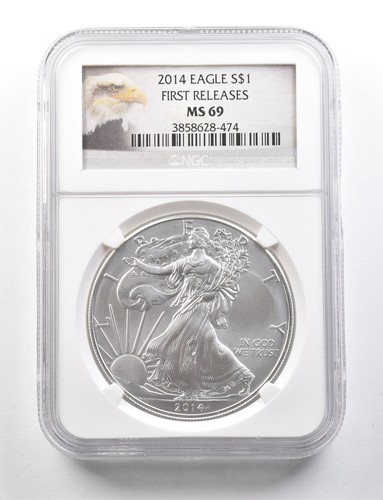 MS69 2014 American Silver Eagle - First Releases - Graded NGC *560 | eBay