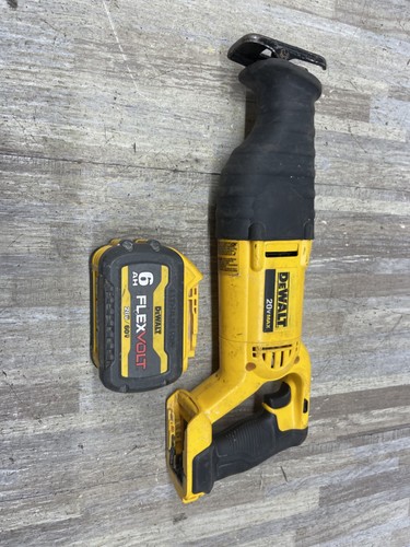 DEWALT DCS381 - 20 V MAX RECIPROCATING SAW W/6AH FLEXVOLT BATTERY | eBay