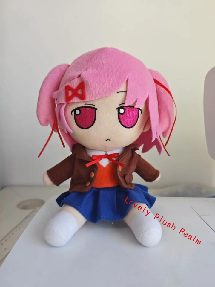 Doki Doki Literature Club! Sayori Monika Yuri Fumo Fumo Plush Doll Toy ...