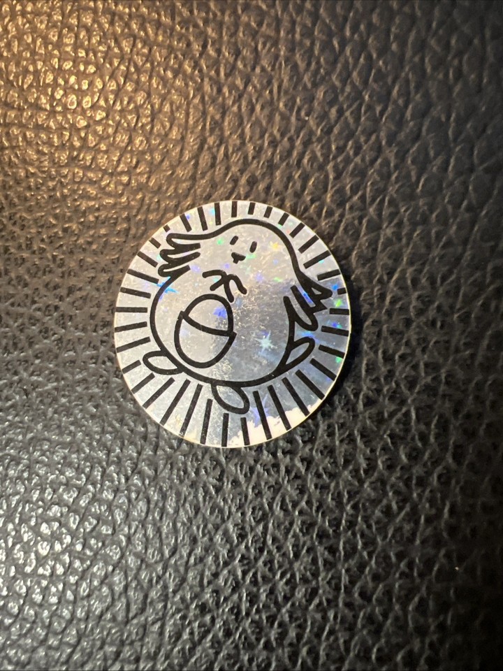 Vintage 1999 Chansey Holo foil Nintendo Pokemon Wizards Coin Rare ...