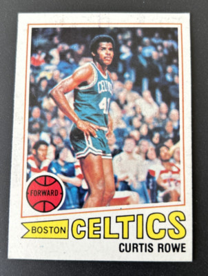 1977-78 Topps Basketball CURTIS ROWE #3 Boston Celtics | eBay