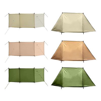 Outdoor Windshield Wind Guard Sunshade Screen for Backpacking Garden ...