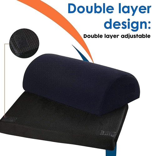 Footrest for under desk Orthopedic Foot Rest for Desk with 2 Option | eBay