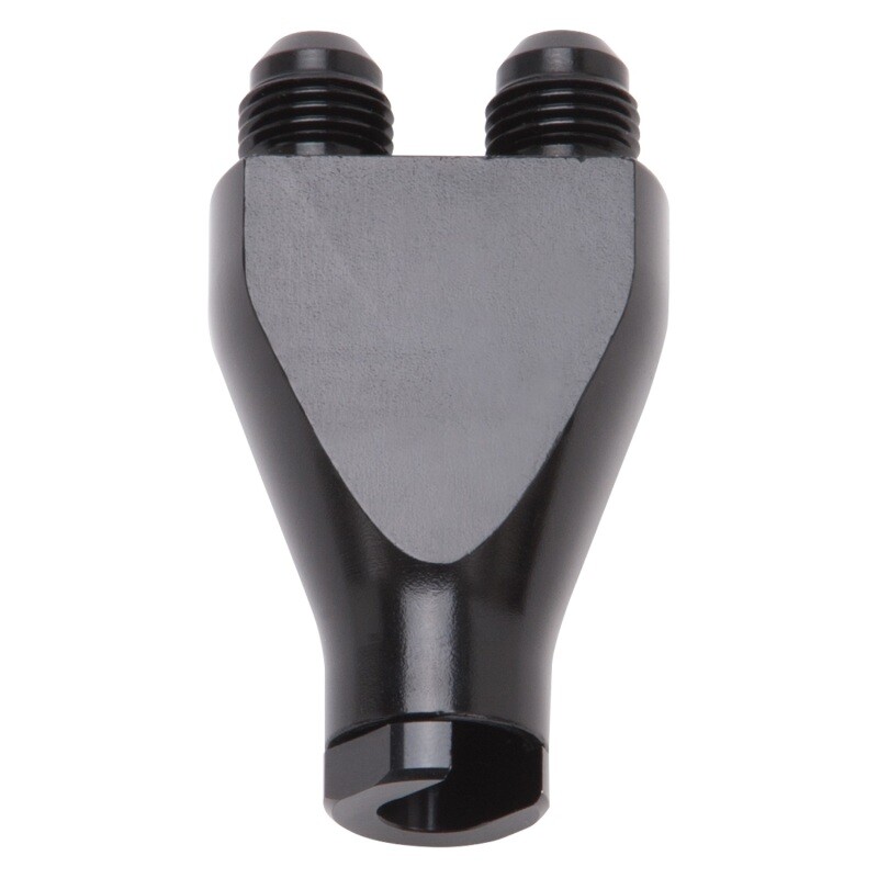 Russell Performance Billet Y-Block Adapter 3/8in SAE Qick Disconnect (2 ...