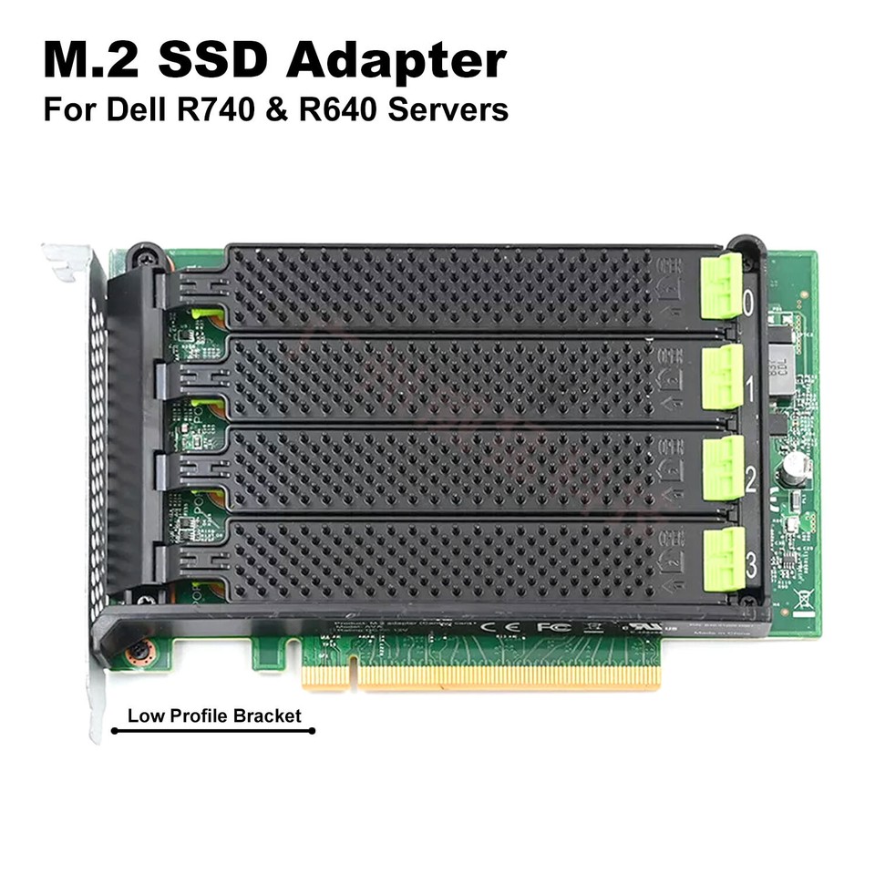 Dell PowerEdge R640 XPXCG BOSS 4P Boot Optimized Server Storage M.2 SSD ...