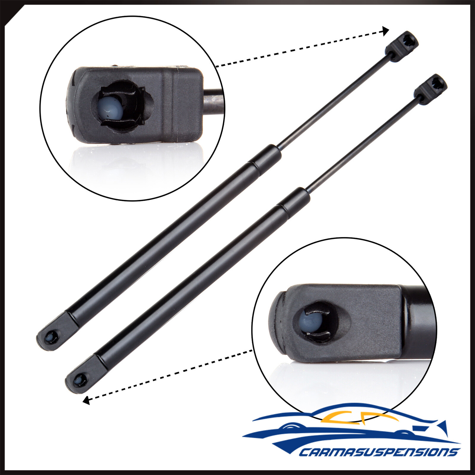 2x Front Hood Gas Lift Supports Struts Shock Spring For Ford F-150 2004 ...