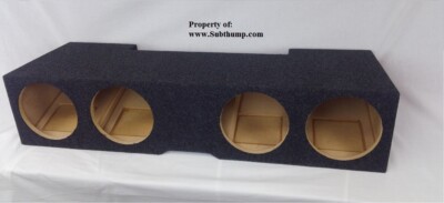 Subthump 2019-2024 Silverado/Sierra Crew Cab 4x10 Front Fire Subwoofer ...