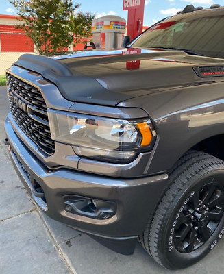 AVS Textured Black Hood Protector Bug Shield Deflector for 19-24 Ram ...