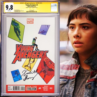 CGC 9.8 SS Young Avengers #2 2013 signed by actress Xochitl Gomez America Chavez | eBay