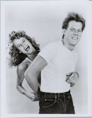Footloose 8x10 photo Kevin Bacon Lori Singer dance | eBay