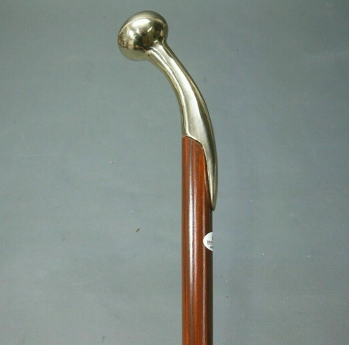 Brass Victorian Designer Horse Hames Solid Handle Wooden Vintage ...