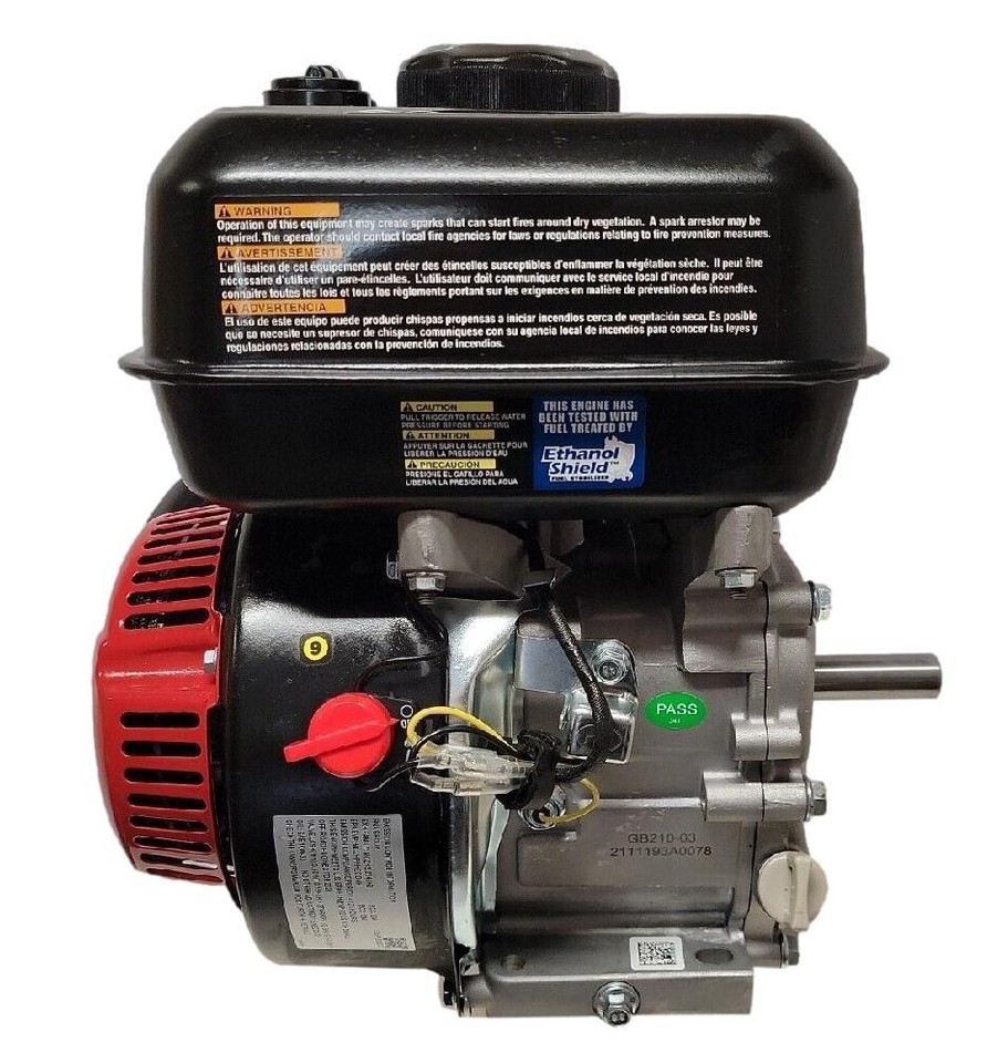 CRX 6.5HP OHV Engine 3/4" Horizontal Shaft - 208CC Troy Bilt Horse ...