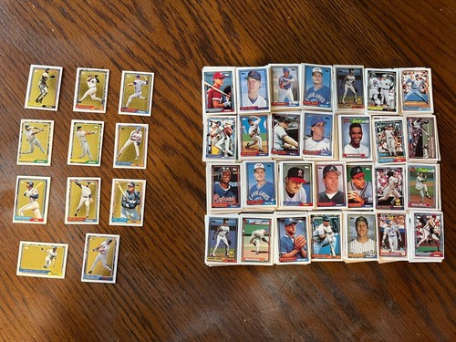 1992 Topps Mini Baseball Cards. 850+ (Gold Foils included) Bonds ...