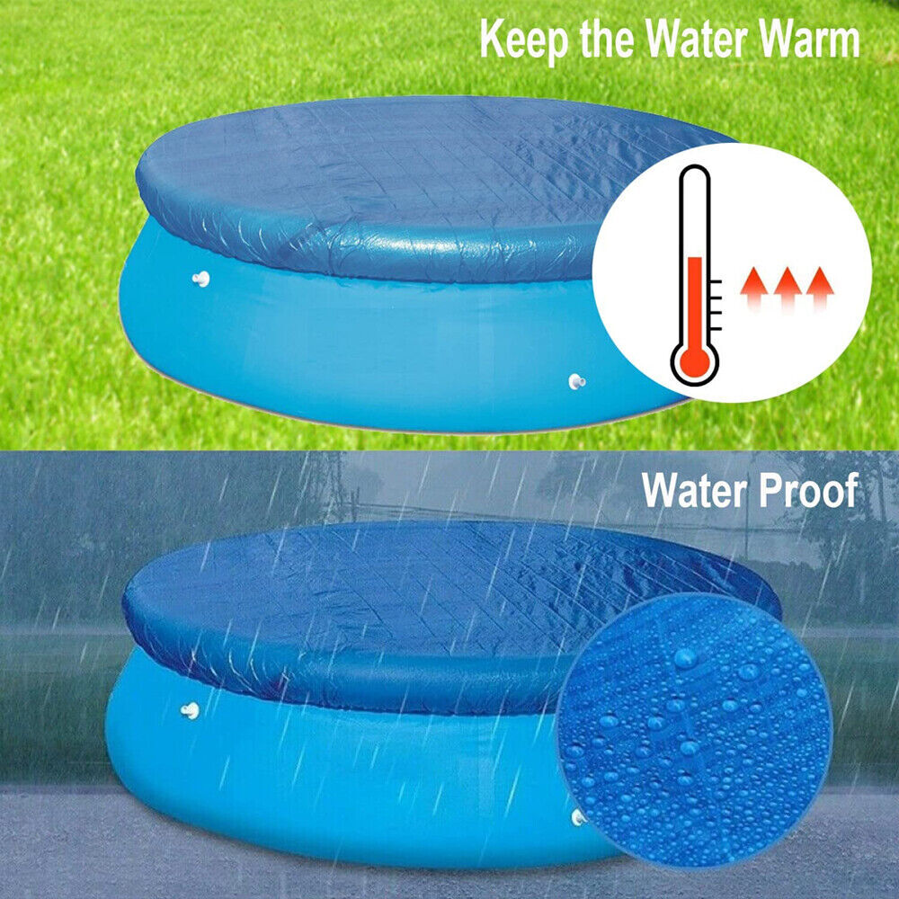 Bestway Flowclear Swimming Pool Cover for Steel Pro Max Round Pools ...