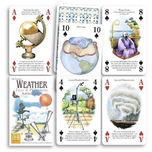 Weather Facts and Phenomena set of 52 playing cards + jokers (hpc) | eBay