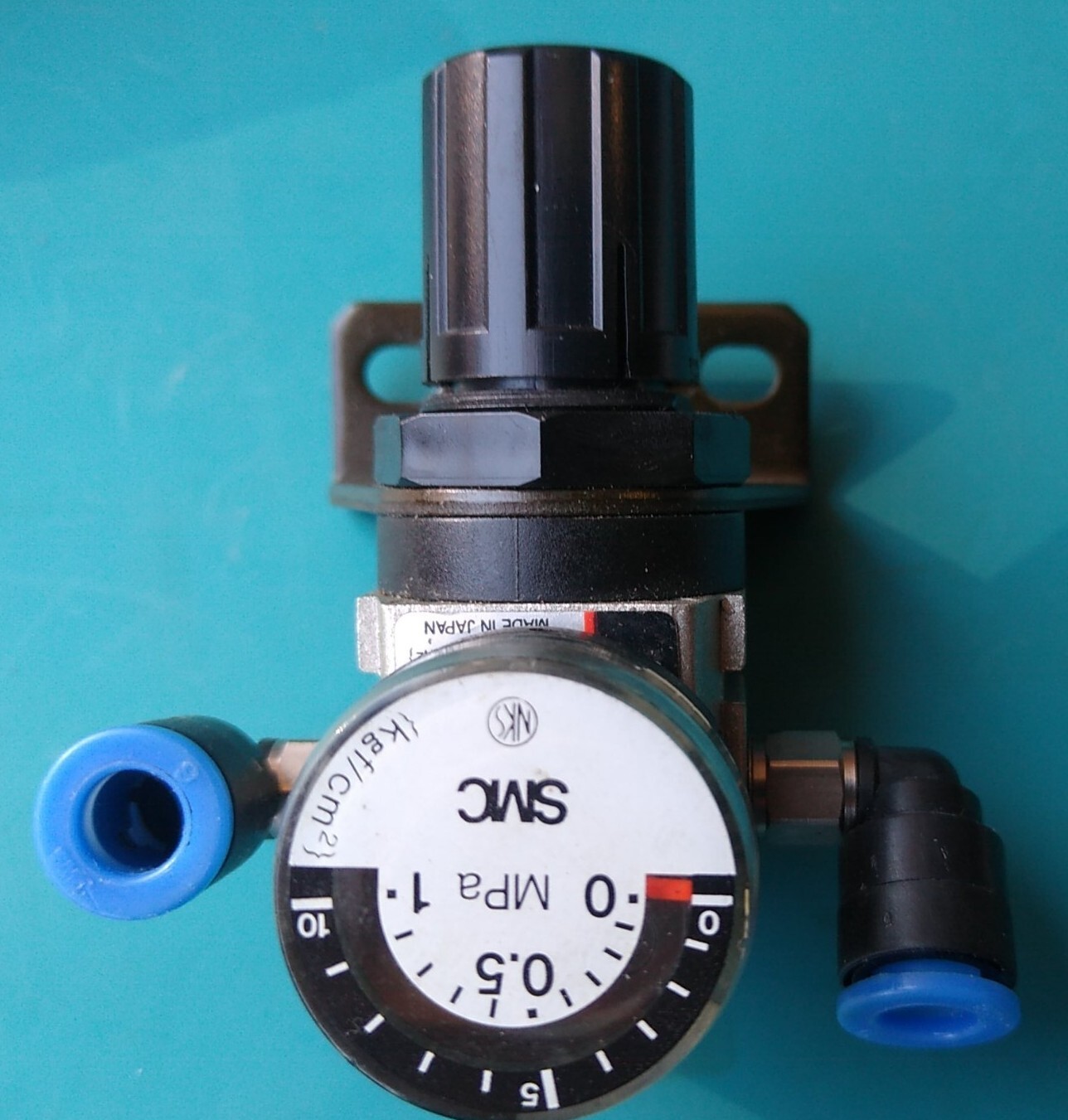 SMC AR1000 Mini Regulator w/ Pressure Gauge | eBay