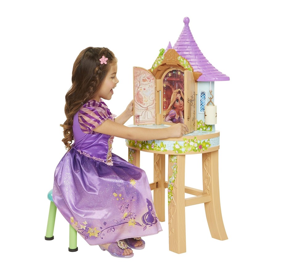 Rapunzel Vanity Disney's Tangled Rapunzel's Tower Vanity Playset with ...
