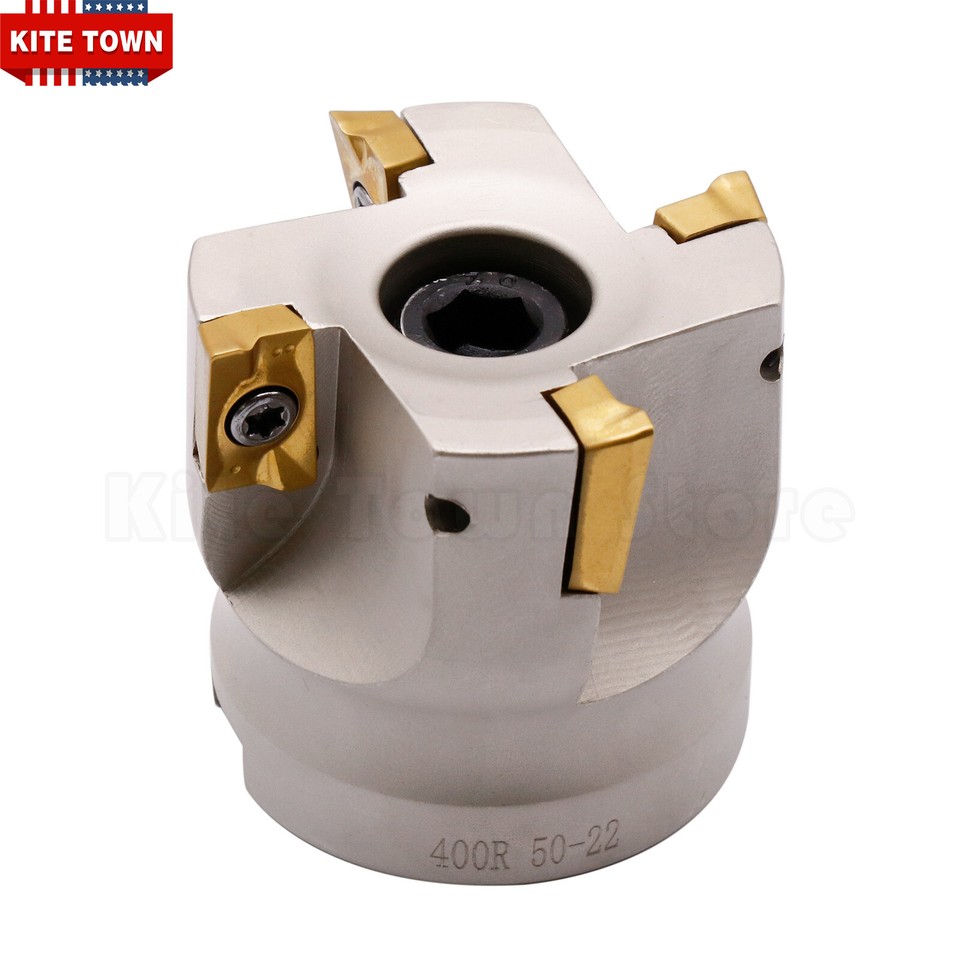 R8 FMB22 Arbor 400R 50MM Face End Mill Shell Cutter 10Pc APMT1604 ...