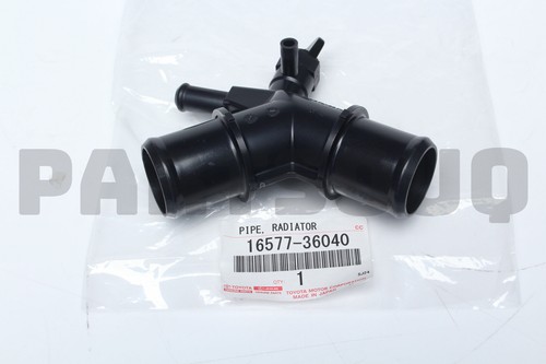 1657736040 Genuine Toyota PIPE, RADIATOR 16577-36040 | eBay