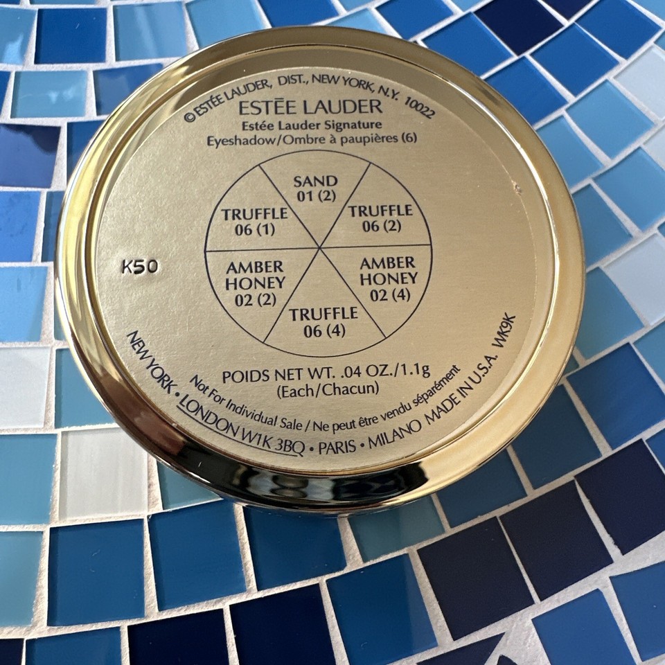 Estee Lauder Pure Color Signature Eye Shadow Palette 6 Shades Rare ...