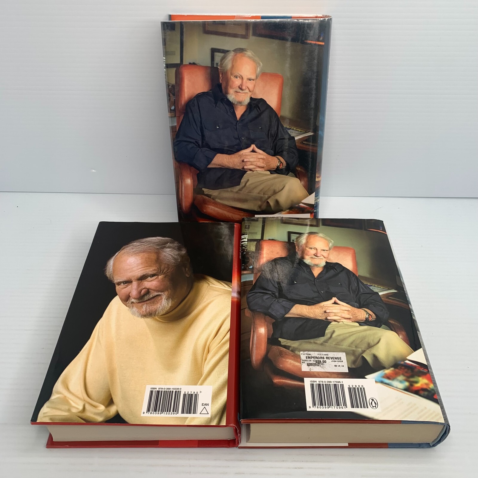 Clive Cussler Hardcover Lot 3 Oregon Files The Emperor's Revenge ...