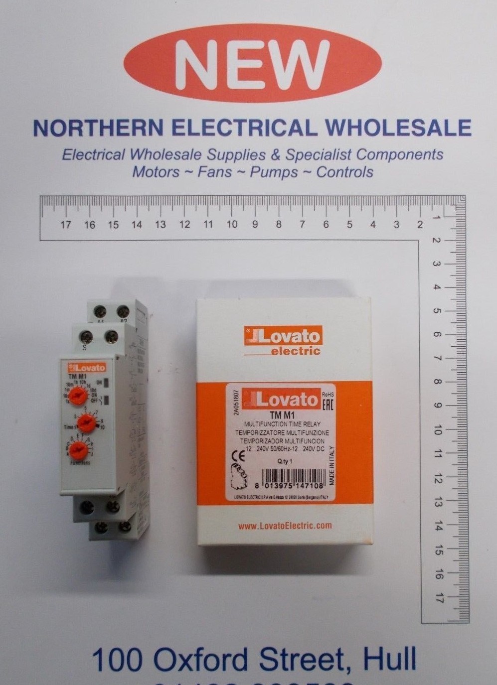 Lovato TM M1 TMM1 Multifunction Timer Time Relay 12-240V AC/DC | eBay UK