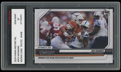 Arch Manning 2024 Panini Instant NIL #AMB Rookie Card RC Texas 1st ...