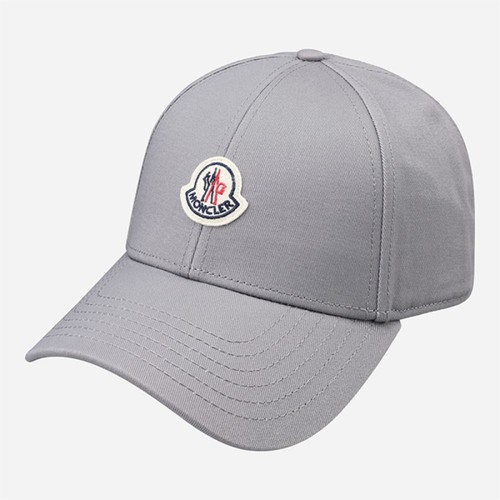 Moncler Logo Patch Baseball Cap Gray 3B00043 04863 932 142138879 | eBay