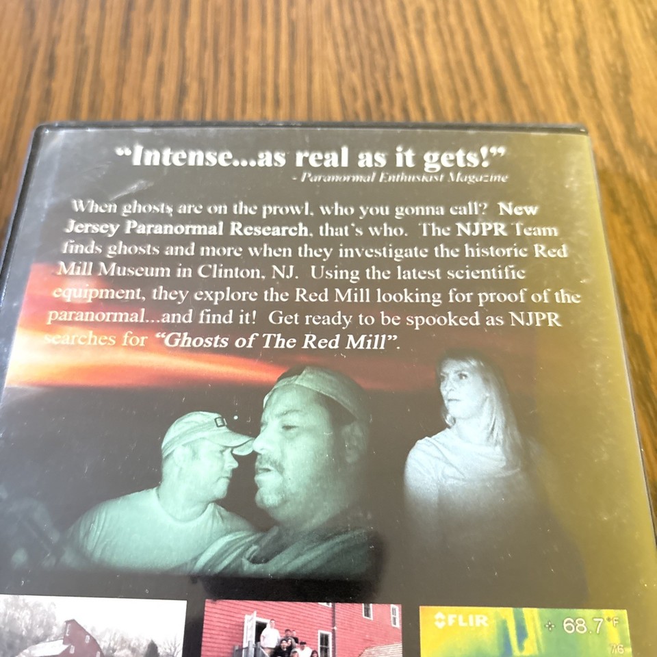 DVD: Ghosts of The Red Mill - Spooky New Jersey Paranormal Research | eBay