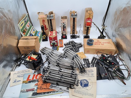 Vintage Lot Lionel Track & Switches Signals O Gauge | eBay