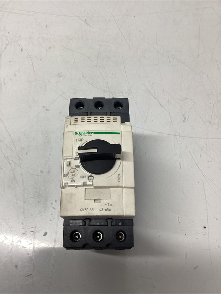 Schneider Electric GV3P65 TeSys Deca Motor Protection Circuit Breaker R ...