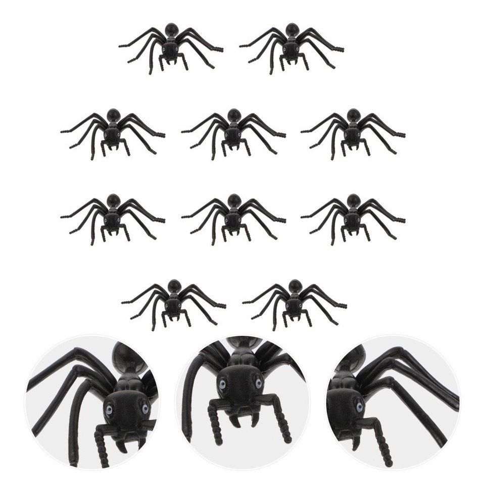 10 Pcs Realistic Imitation Bugs Fake Ant Halloween Party Supplies ...