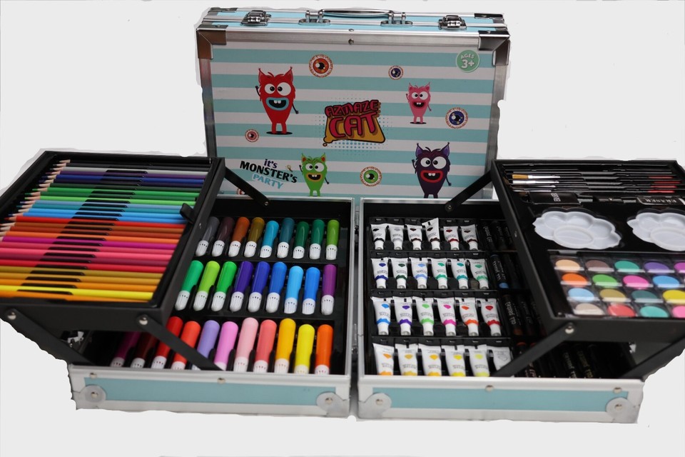 150pc Art Drawing Set Kit For Kids Childrens Teens Adults Supplies ...