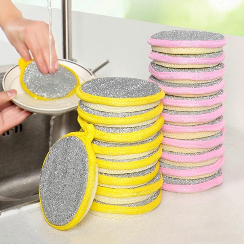 Magic Sponge Kitchen Cleaning Cloth For Washing-Dishes Scourer Pan ...