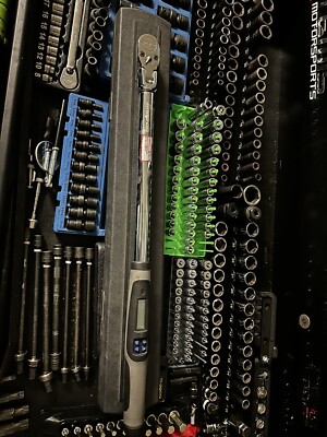 snap on digital torque wrench 1/2 tech angle | eBay