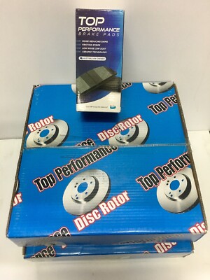 Front T/p Brake Disc Rotors & Brake Pads TD2478-DB2272TP RDA8195 with ...