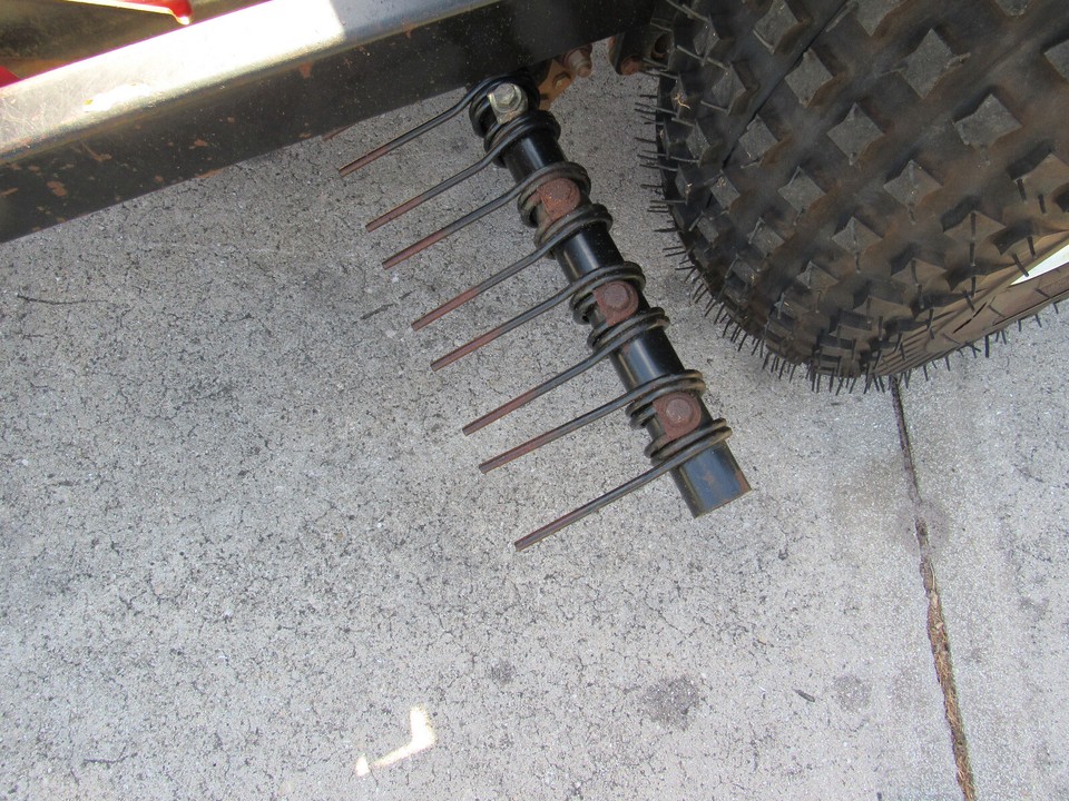 Toro 5040 Sand Pro Sand Trap Rake QAS Rear Groomer#08703 Center Spring ...